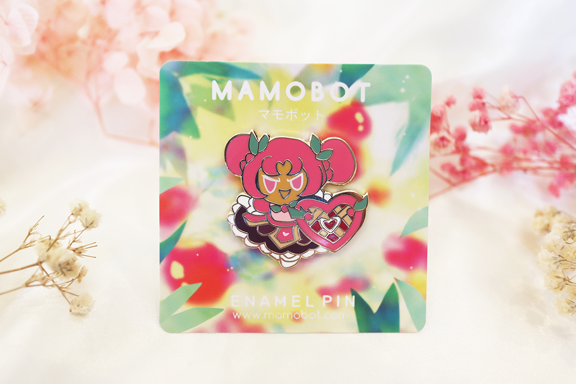 HOLLYBERRY ENAMEL PIN [COOKIE CUTIE] – MAMOBOT