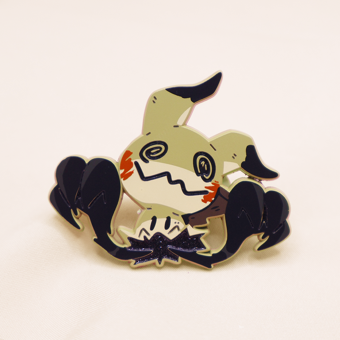 [SHADOW CLAW] MIMIKYU [POKEMALLOW] SOFT DYED ENAMEL PIN – MAMOBOT