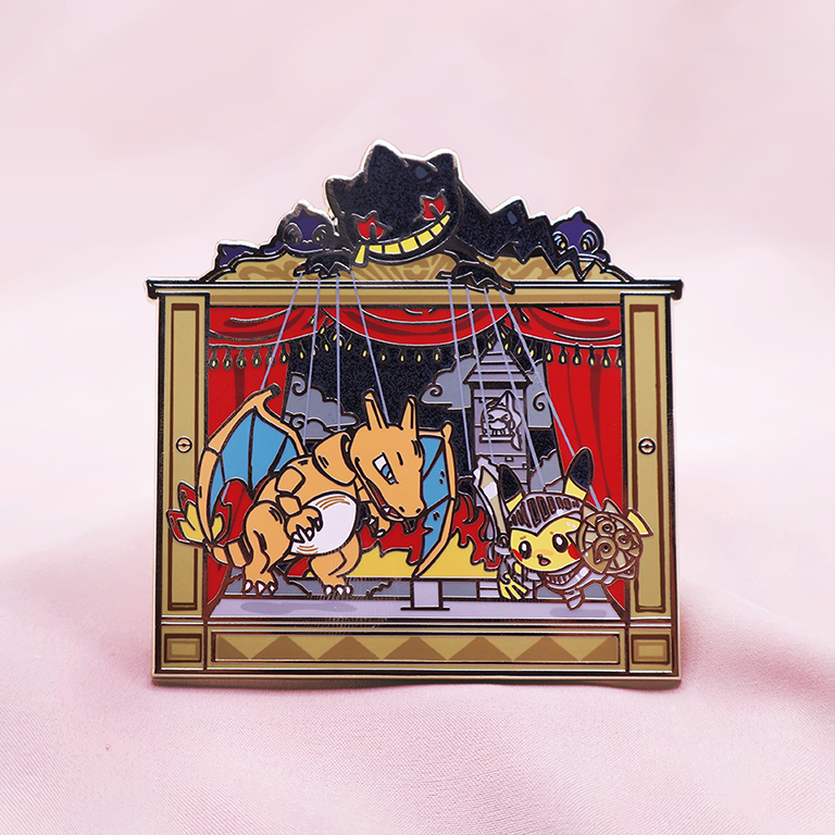 [PREORDER] [PUPPET SHOW] PIKA GHOST STORIES ENAMEL PIN [SHIPPING LATE ...
