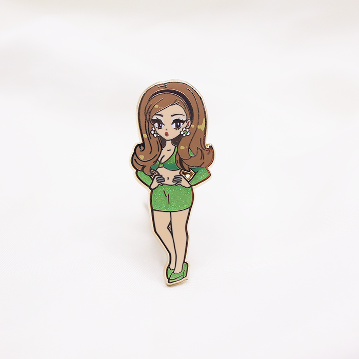 ARI [POSITIONS] ENAMEL PIN [POP GIRL] – MAMOBOT