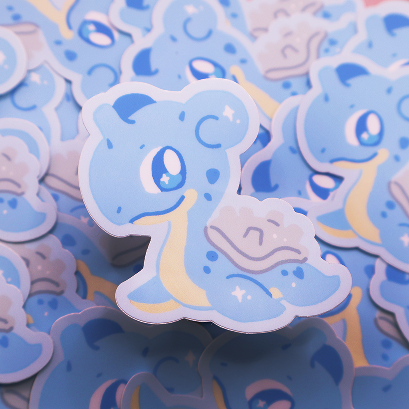 [VINYL STICKER] POKEMALLOW LAPRAS – MAMOBOT