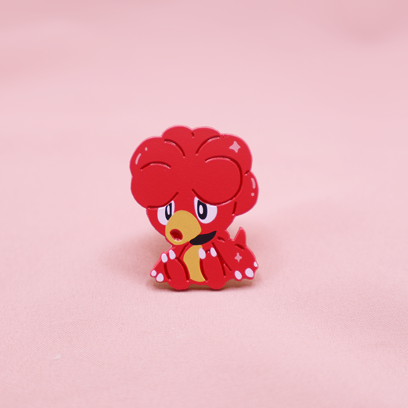 MAGBY [POKEMALLOW] SOFT DYED ENAMEL PIN [MIXED GRADE] – MAMOBOT