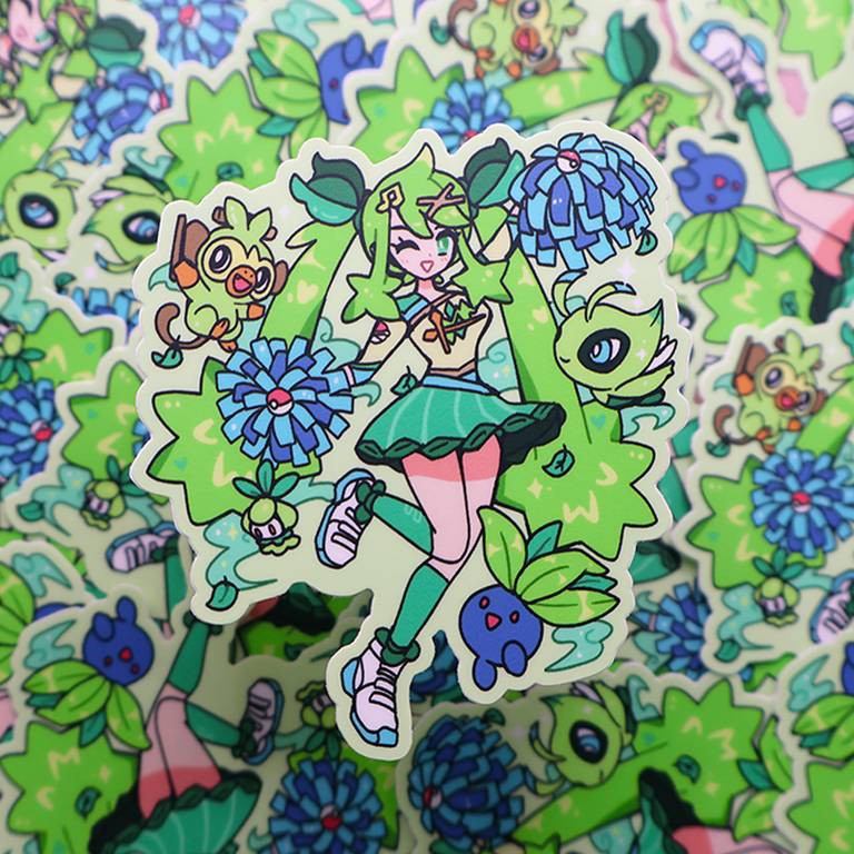 [VINYL STICKER] [GRASS TYPE] PROJECT VOLTAGE MIKU – MAMOBOT