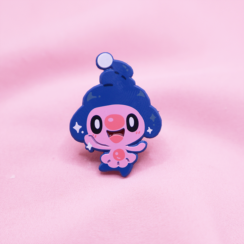 MIME JR [POKEMALLOW] SOFT DYED ENAMEL PIN [PREORDER] [SHIPPING LATE MA ...