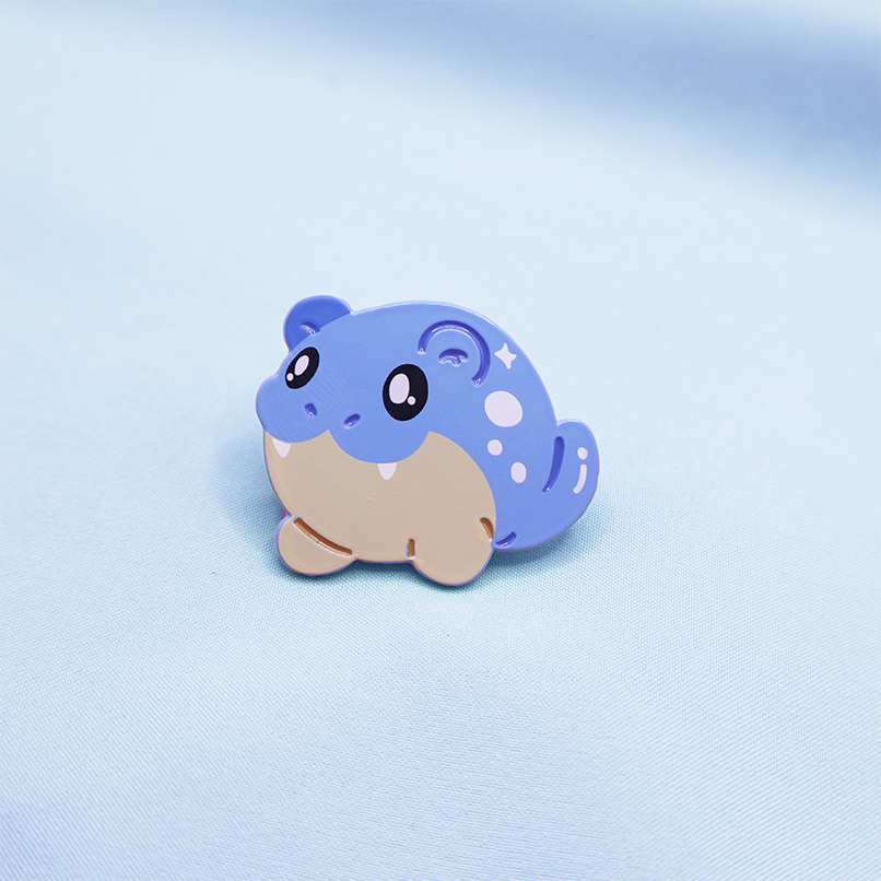 SPHEAL [POKEMALLOW] [ROUND CLASSIC] SOFT DYED ENAMEL PIN [MIXED GRADE ...