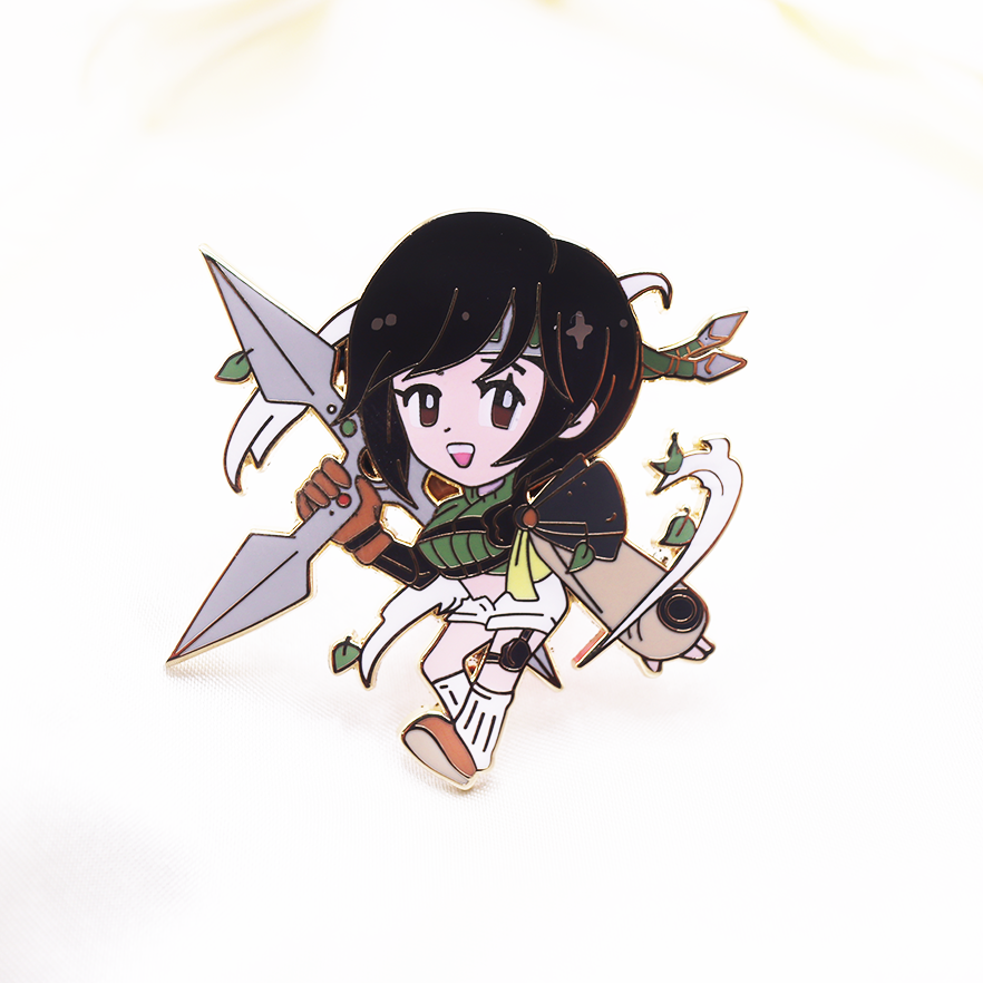 FF YUFFIE ENAMEL PIN – MAMOBOT