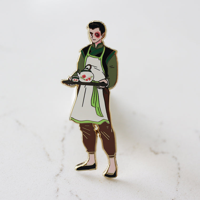 TEA ZUKO [LEE] ENAMEL PIN [ FASHION ATLA V2] – MAMOBOT